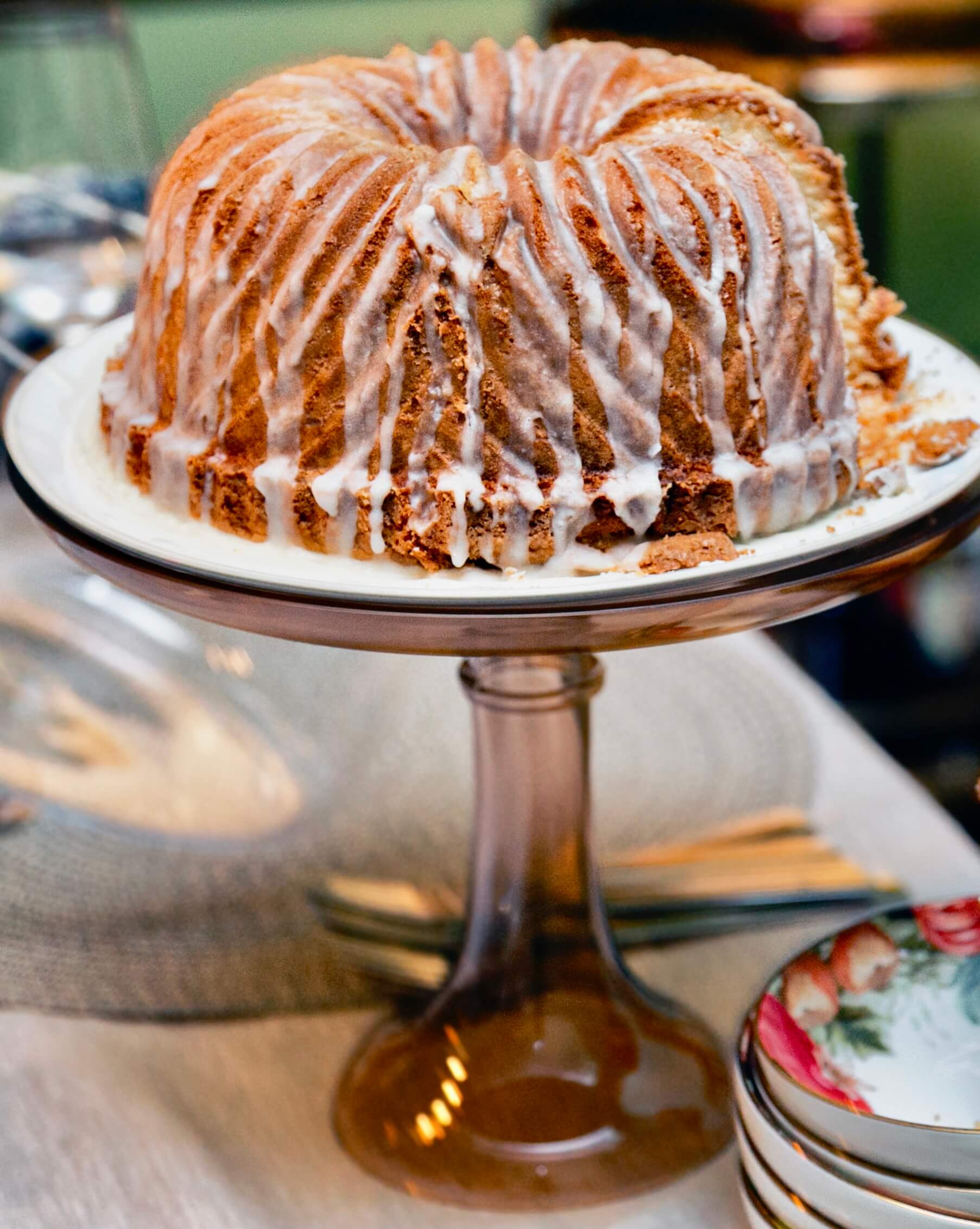 Glazed Sun Drop Pound Cake Recipe - suncookery.com